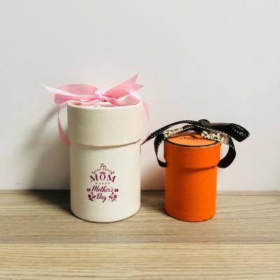 China Cardboard Kraft Paper Tube Packaging , Cylinder Round Paper Tube Box for sale