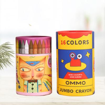 China Recycled Round Cylinder Carton Art Kraft Paper Tube For Cosmetics Packaging for sale