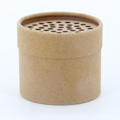 China Kraft Empty Oil Serum Powder Paper Tube Cosmetic Packaging Custom Eco Friendly for sale
