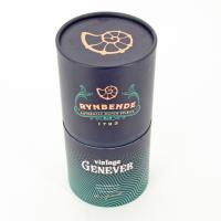 China Cardboard Custom Top And Base Design Scarf Packing Paper Tube Packaging For Clothing for sale