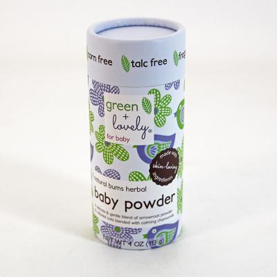 China Rolled Edge Tube Packaging Box Custom Luxury Spice Craft Powder With Sifter for sale