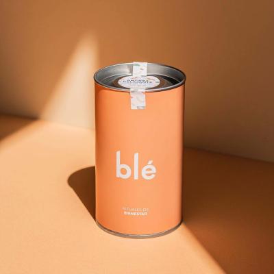 China Biodegradable Food Grade Tea Protein Powder Coffee Beans Cylinder Packaging Custom Kraft Paper Tube Round Tube for sale