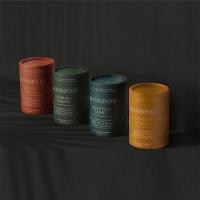 China Biodegradable Food Grade Tea Protein Powder Coffee Beans Cylinder Packaging Custom Kraft Paper Tube Round Tube for sale