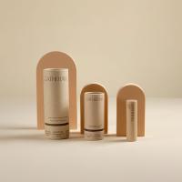 China New Kraft Paper Round Perfume Cylinder Gift Box Cardboard Craft Paper Tube Cylinder Box Packaging Clothing Underwear for sale