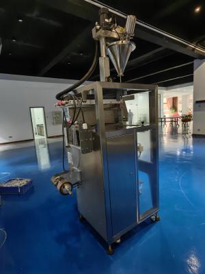 China PLC Control Automatic Bag Filling Machine With Advanced Twisted Edge Adhesive Sealing for sale