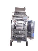 China Stainless Steel Automatic Bag Filling Machine 2m3/min Gas Consumption for sale