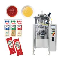 China Liquid Filling and Packaging Machines Form Fill and Seal Packaging Vertical Pouch Packing Machine for sale
