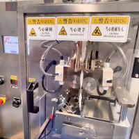 China Automatic 50ml Liquid Sauce Juice Oil Popsicle Stick Pouch Sachet Filling Packing Machine for sale