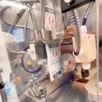 China Automatic 50ml Liquid Sauce Juice Oil Popsicle Stick Pouch Sachet Filling Packing Machine for sale