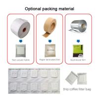 China New Design Drip Coffee Bag Filling Packing Machine Hanging Ear Sachet Coffee Packaging Machine for Small Business for sale