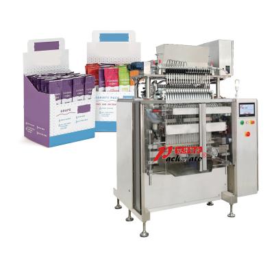 China 4-6 Lane Automatic Sugar Stick Sachet Packaging Machine 1-50ml for sale