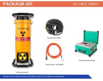 China Lightweight NDT Radiography Equipment 50-180kv For Industrial X Ray Testing for sale