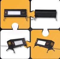 China 72W Power Consumption NDT Industrial X Ray Film Viewer High Brightness for sale