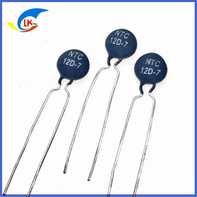 China Power Type NTC Thermistors MF72 Series 12 Ohm 12D-7 Inrush Current Thermistor for sale