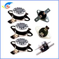 China 250V 10A KSD Bimetal Thermostat Temperature Switch KSD301 0C-300C Thermal Disk for sale