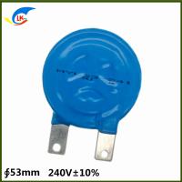 China Lightning Protection MOV Zinc Oxide Varistor 53mm MYL53-112K 1100V Disc Copper for sale