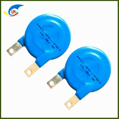 China 40D MOV Metal Oxide Varistor MYL 40-781B 780V High Power Zinc Oxide Varistor for sale