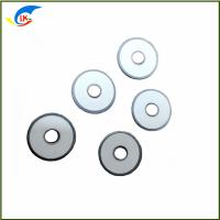 China Constant Temperature Ceramic PTC Thermistor For Heating Φ16*5*2.5mm 36V Silver Electro for sale