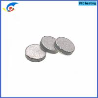 China Round 8x2mm Silver Coating PTC Thermistor Chip Heating Elements 120 Ohm 105 Deg for sale