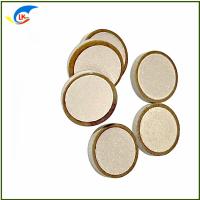 China Round PTC Heating Thermistor 105 Degrees 1-5K Ohm 12X2mm 220V For Electric Actuator for sale