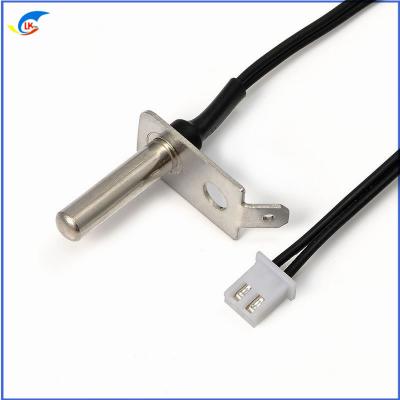 China IP66 Flange Baffle NTC Thermistor Temperature Sensors 50K 3950 Thermistor Probe for sale
