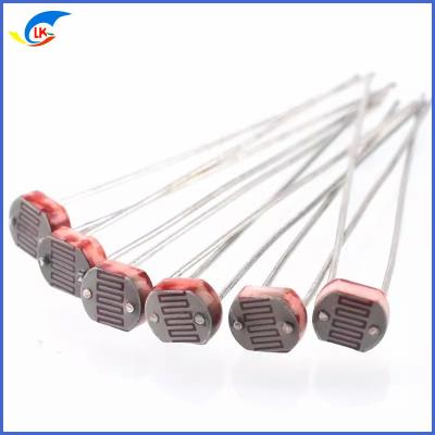 China OEM GM5549 CDS Photoresistor Bright Resistor 100-200KΩ 10Lux For Indoor Light Control for sale
