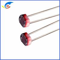 China 100mw Light Dependent Resistor 150VDC Photoresistor 10Lux Bright Resistance 50-100KΩ Fast Response Speed for sale