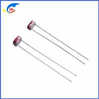 China 100mw Light Dependent Resistor 150VDC Photoresistor 10Lux Bright Resistance 50-100KΩ Fast Response Speed for sale