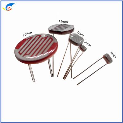 China High Sensitivity CDS Photoresistor LDR Resistor Dark Resistance 2-4MΩ 150V for sale