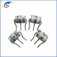 China 800V Ceramic Three Pole Gas Tube Arrester Lightning Protection Tube 8x6mm 8x10mm for sale