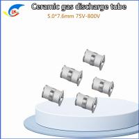 China GDT Ceramic Gas Discharge Tubes Double Layer Lightning Protection 10 KA for sale