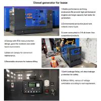 China Portable Silent Diesel Generator Set 150kva Industrial Diesel AC Generator Water Cooled Diesel Engine Power Generator Supplier for sale