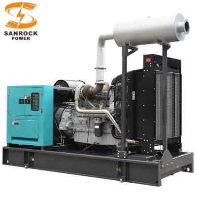 China High Output Open Frame Diesel Generator 50HZ Diesel Generator 500KVA Dg Set Water Cooling for sale