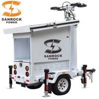 China 5 Lux Solar Powered Portable Light Towers For Construction Site Customization for sale