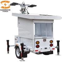 China 5 Lux Solar Powered Portable Light Towers For Construction Site Customization for sale