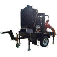 China Self Priming Pump Portable Trash Water Pump High Performance Diesel Engine Pump Set for sale