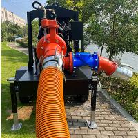 China Self Priming Pump Portable Trash Water Pump High Performance Diesel Engine Pump Set for sale