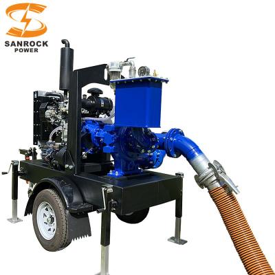 China 325m3/H Diesel Engine Water Pump Set Non Clogging Self Priming Centrifugal Pump for sale