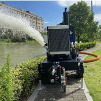 China Sewage Pump Vertical  Self Priming Pump High Performance Diesel Powered Water Pump for sale