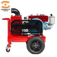 China Single Cylinder Diesel Engine Water Pump Set Agricultural Irrigation Pump Easy Start for sale