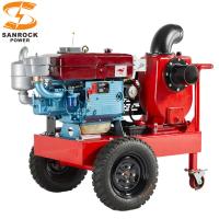 China Single Cylinder Diesel Engine Water Pump Set Agricultural Irrigation Pump Easy Start for sale
