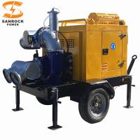 China Customized Vacuum Self Priming Pump 20m High Head Mobile Diesel Water Pumps for sale