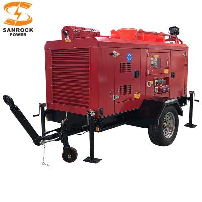 China All In One 30kw Diesel Powered Water Pumpdiesel Engine Agriculture Water Pump 500m3/H for sale