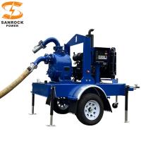 China Cast Iron	6 Inch Diesel Water Pump Self Priming Slurry Pump High Pressure 57HP-148HP for sale