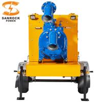 China Silent Self Priming Irrigation Pump Trailer Water Pump Set Easy To Move Self Imbibition for sale