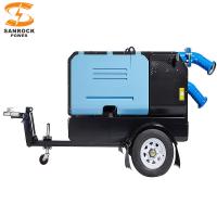 China High Pressure Diesel Water Pump Emergency Flood Control Trailer Mounted Sewage Pump for sale
