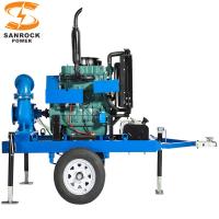 China 90kw 120kw Diesel Powered Water Pumps Urban Self Priming Sewage Pump Long Working Life for sale