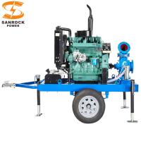 China 90kw 120kw Diesel Powered Water Pumps Urban Self Priming Sewage Pump Long Working Life for sale