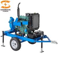 China 90kw 120kw Diesel Powered Water Pumps Urban Self Priming Sewage Pump Long Working Life for sale