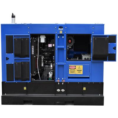China 400v Voltage 50Hz Diesel Generator Silent Design 12V DC Electric Start Small Size for sale